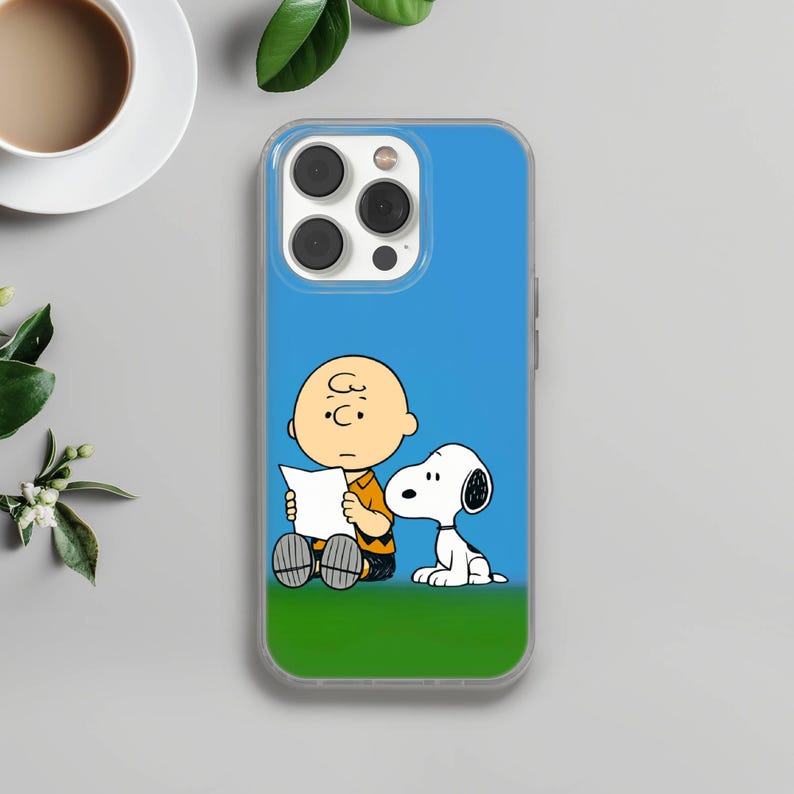 Snoopy Phone Case Peanuts Cartoon Cover for iPhone 16e, 17 Pro Max, 17 ...
