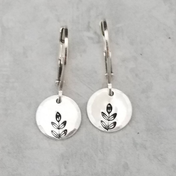 Stamped Earrings - Etsy