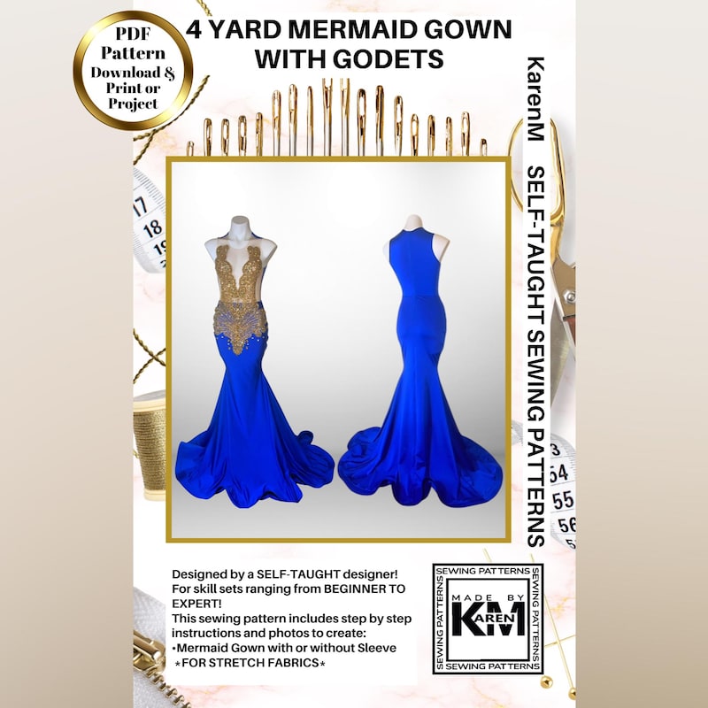 Made for Mermaids Sewing Patterns - Etsy