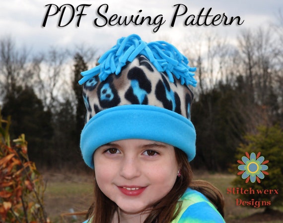 Fleece Hat Sewing Pattern PDF Pattern Baby Hat Pattern - Etsy Canada