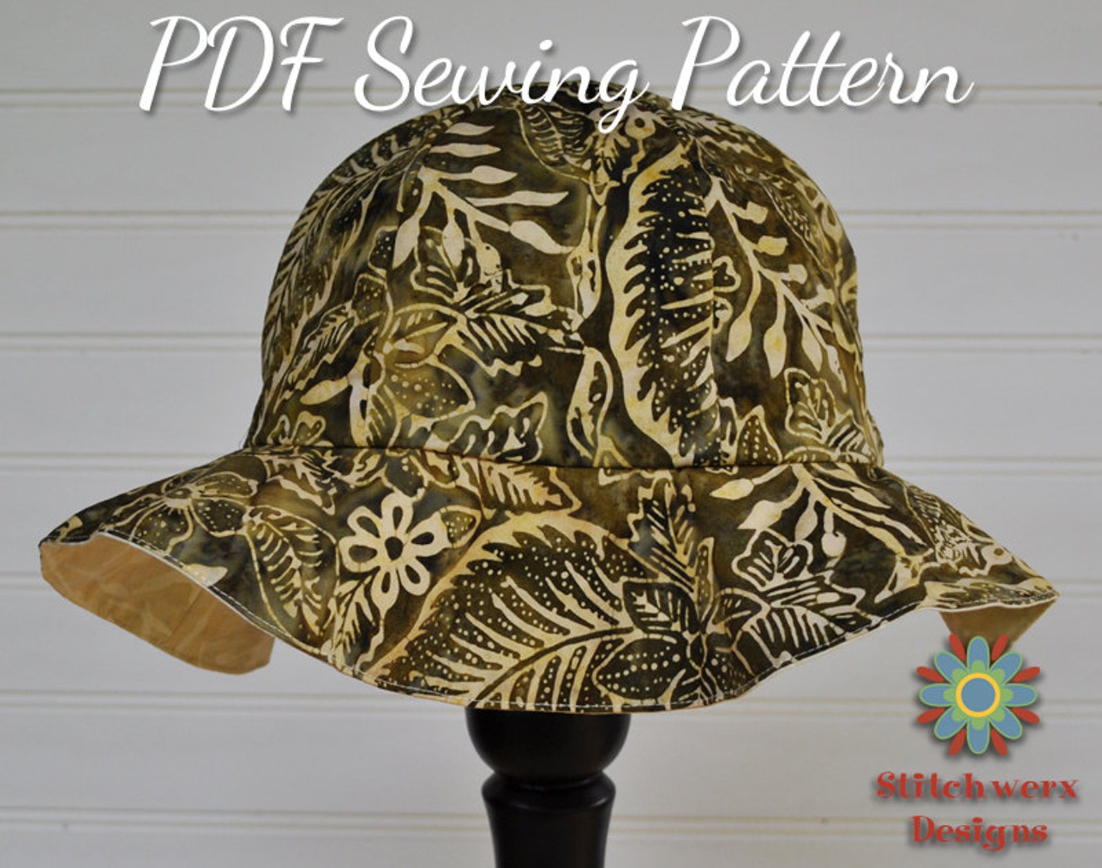 SUN HAT, Sewing PATTERN, Beach Hat Pattern, Baby Hat Pattern, Child Hat ...
