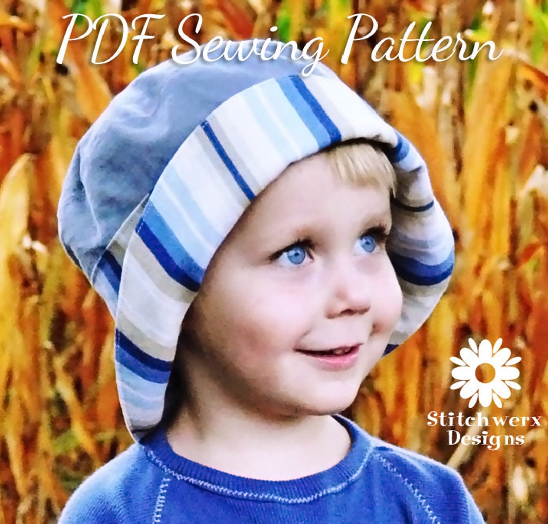 BUCKET HAT Sewing PATTERN, Digital Hat Pattern, Child Hat Pattern ...