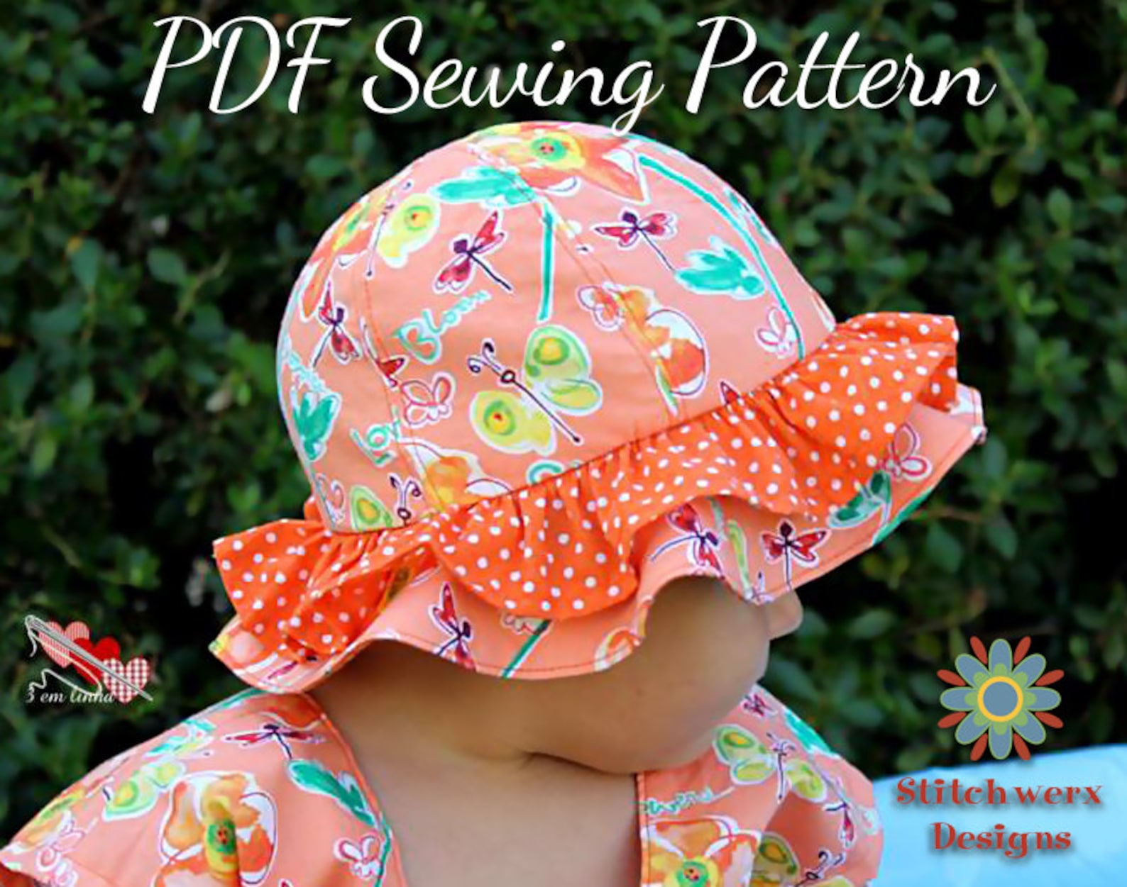 Sun Hat Pattern PDF Sewing Pattern Beach Hat Pattern Child - Etsy