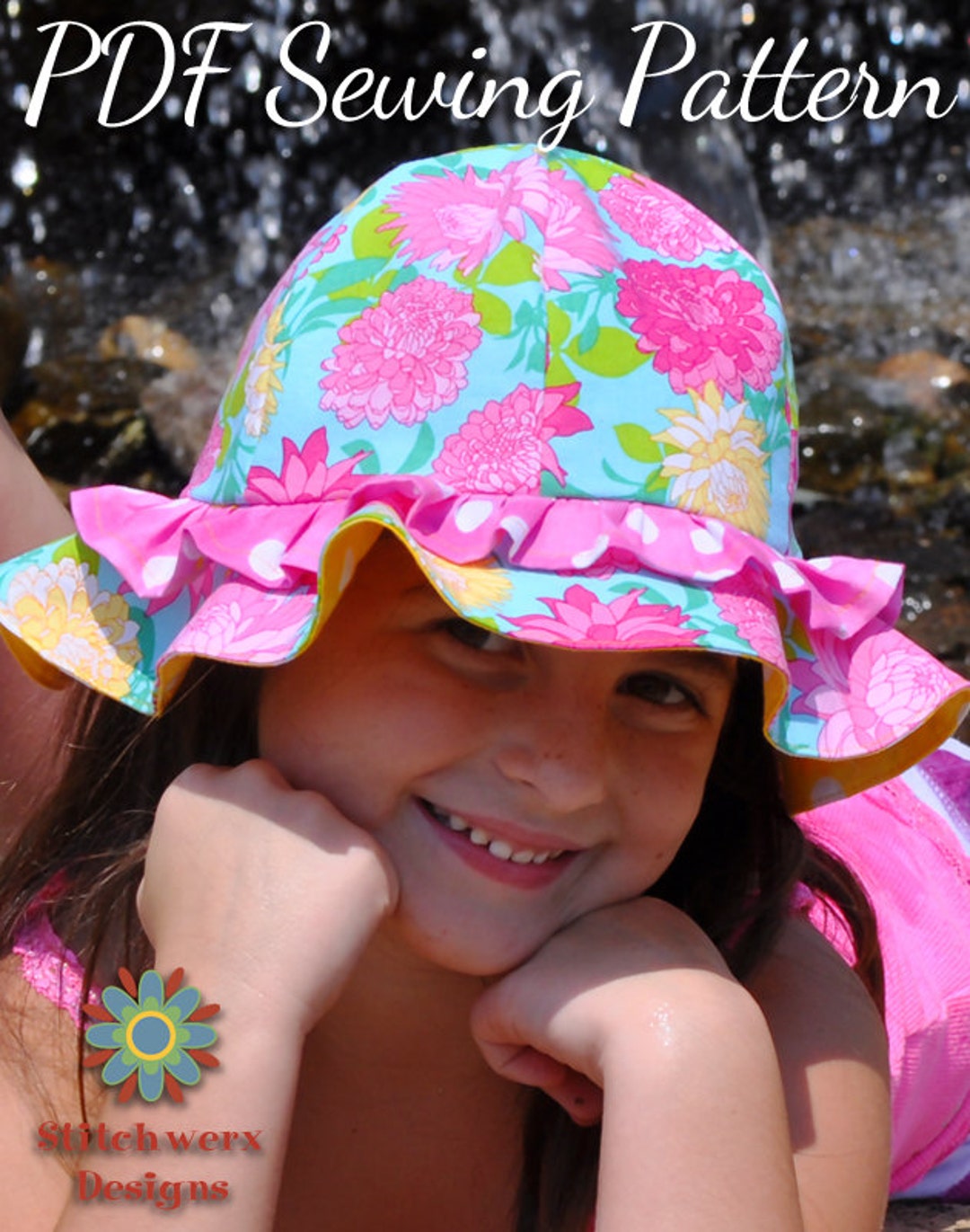 SUN HAT, Sewing PATTERN, Beach Hat Pattern, Baby Hat Pattern, Child Hat ...