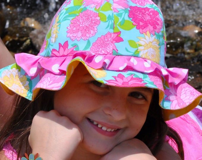 SUN HAT, Sewing PATTERN, Beach Hat Pattern, Baby Hat Pattern, Child Hat ...