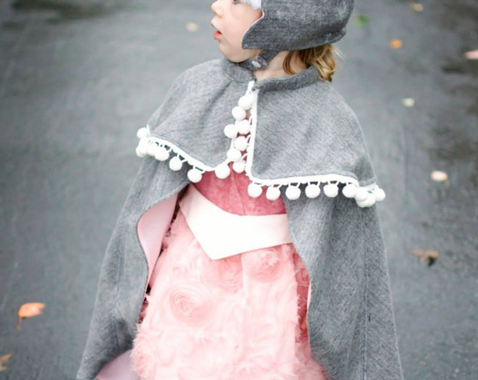 Girls Cape Pattern, Sew Princess Cape, PDF Sewing Pattern, Girls Cape ...
