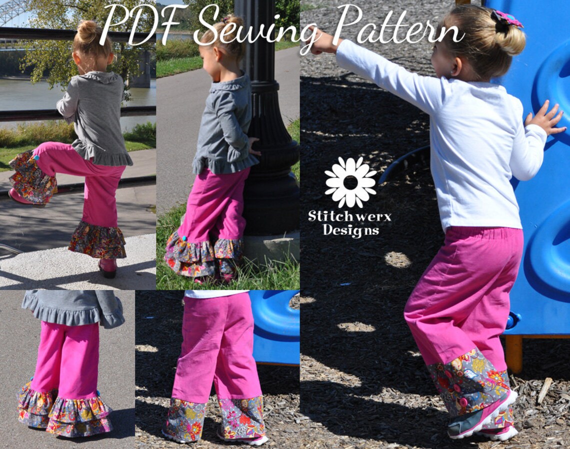 PDF Pants Pattern PDF Sewing Pattern Unisex Pattern Child | Etsy