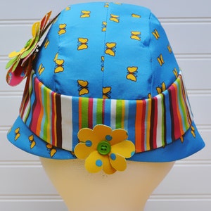 FLAPPER HAT PATTERN, Vintage Cloche Hat Sewing Pattern, Digital Hat ...