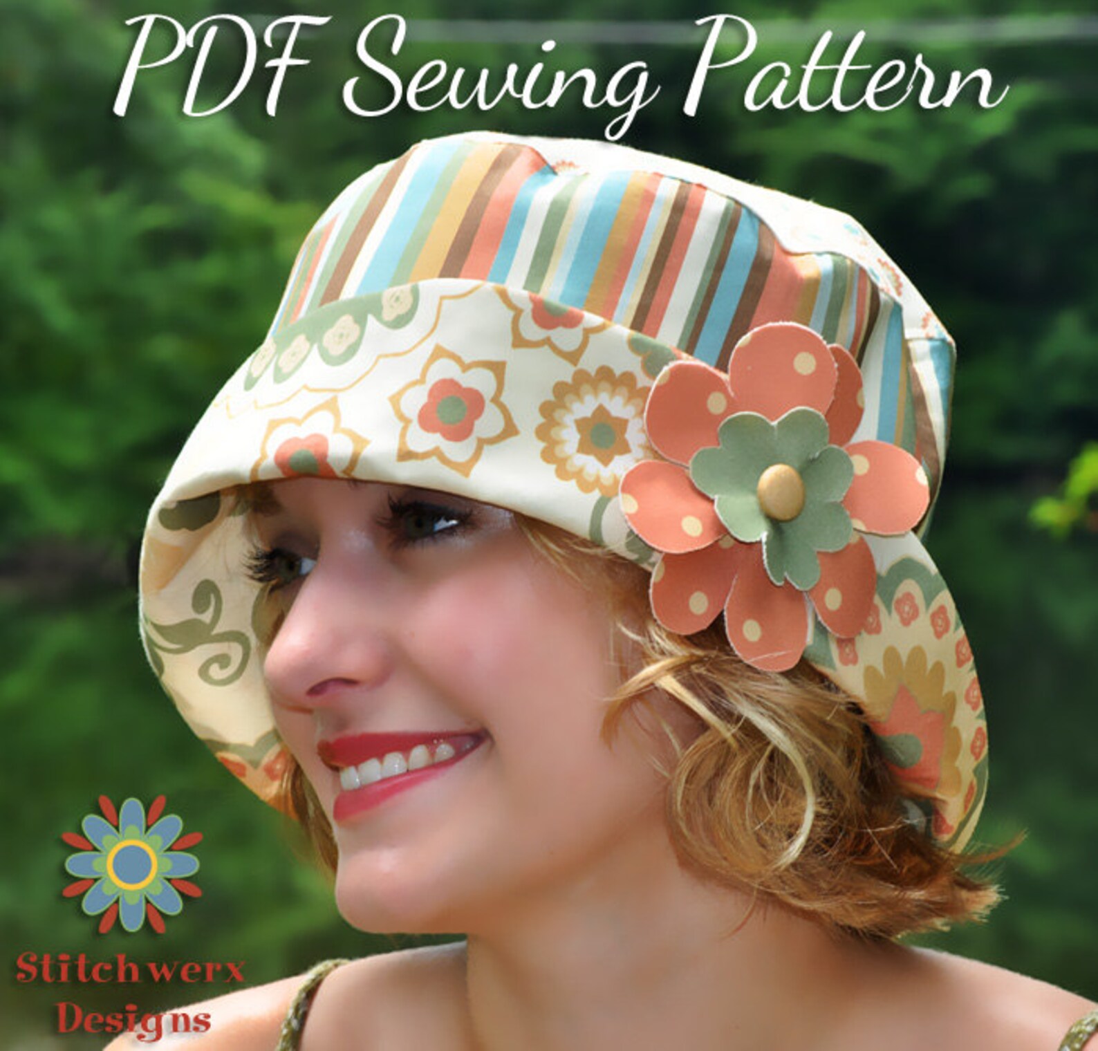 BUCKET HAT Sewing PATTERN Digital Hat Pattern Tween Teen | Etsy
