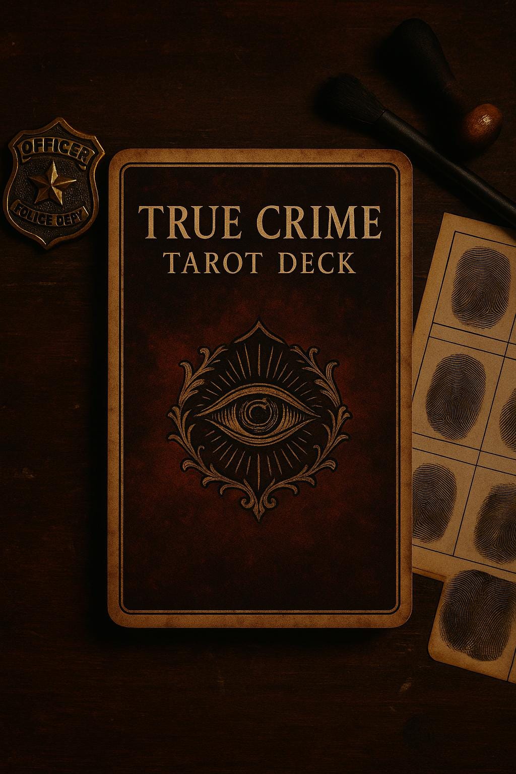 True Crime Tarot Cards Printable Deck | Gothic Digital Tarot PDF ...