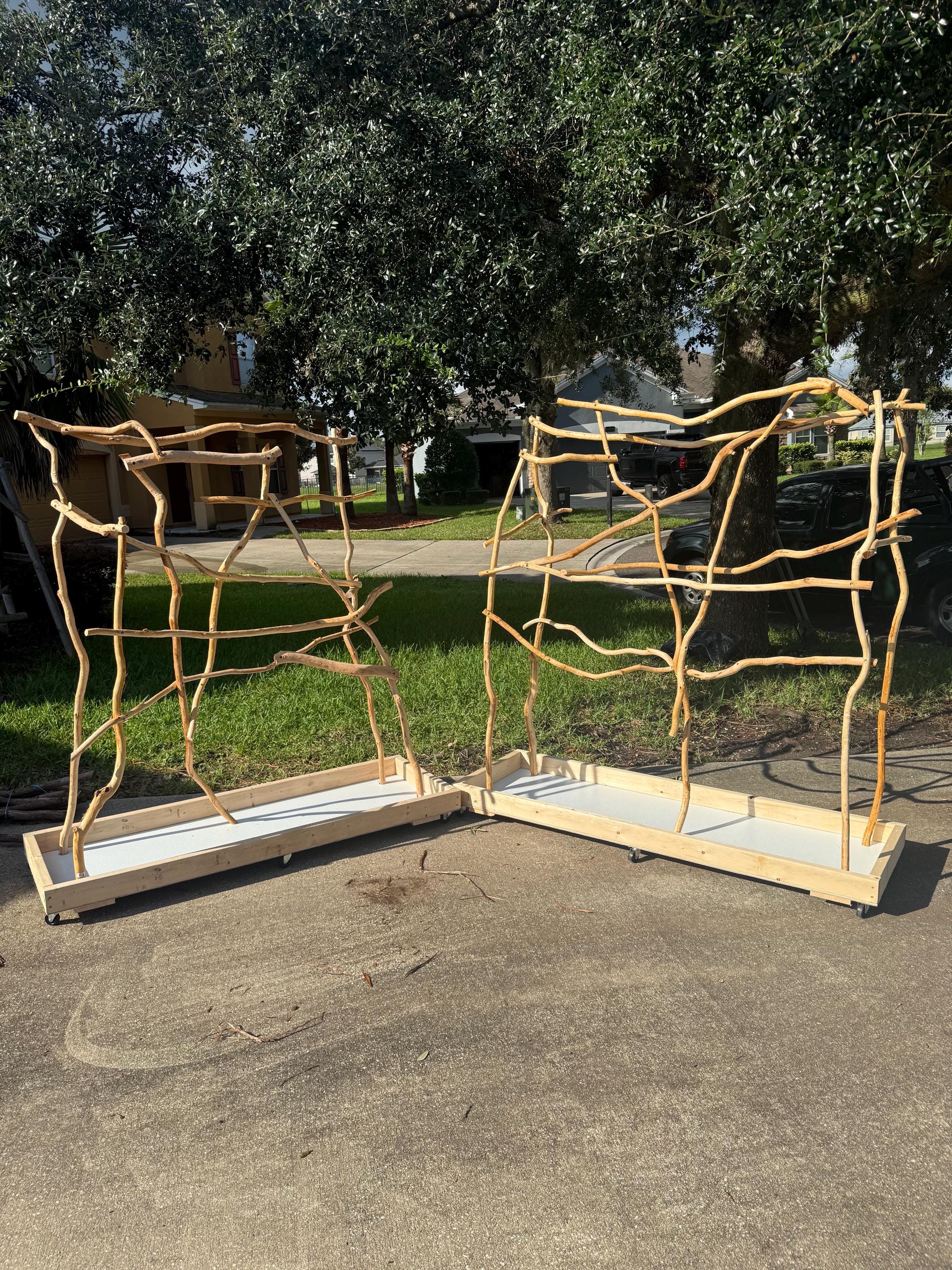 XL Parrot Stand Home - Custom Bird Stands - Parrot Perch - 6 Foot Long ...