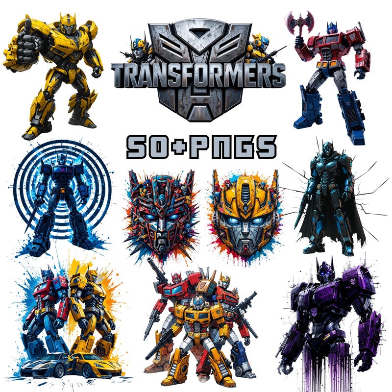 Transformers Sticker - Etsy