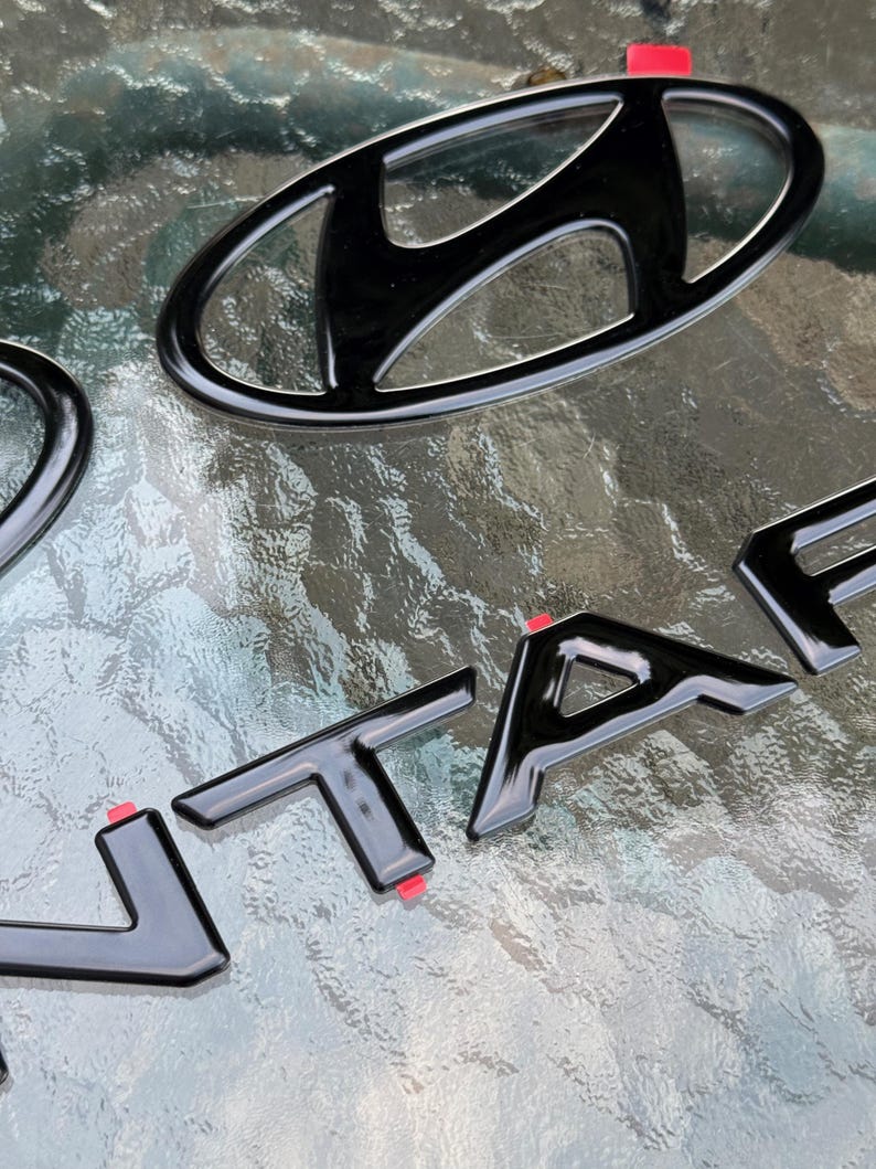 Hyundai SANTA FE Emblem Overlay Badge Set - 5th Gen (for: 2024+) - Etsy