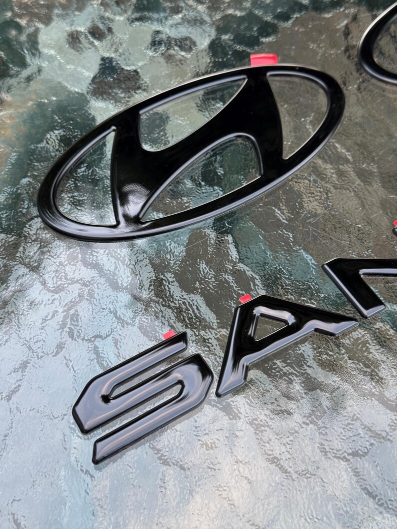 Hyundai SANTA FE Emblem Overlay Badge Set - 5th Gen (for: 2024+) - Etsy