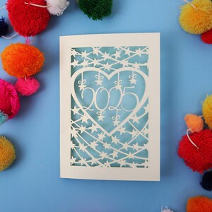 Papercut 2025 Happy New Year Card - Etsy
