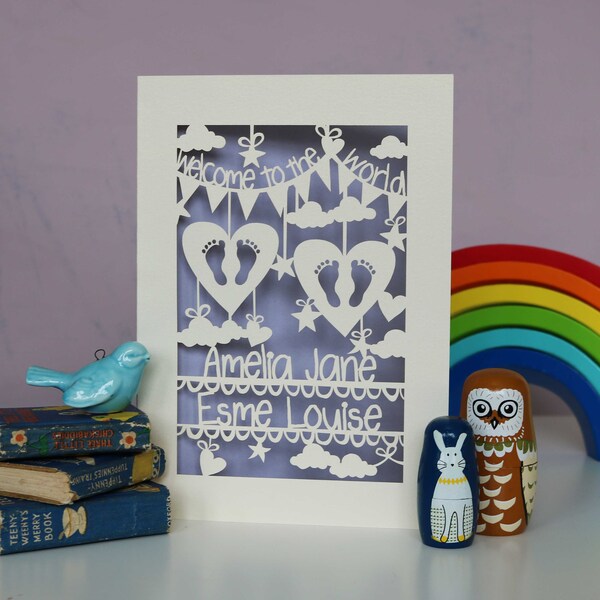 Baby Papercut - Etsy UK