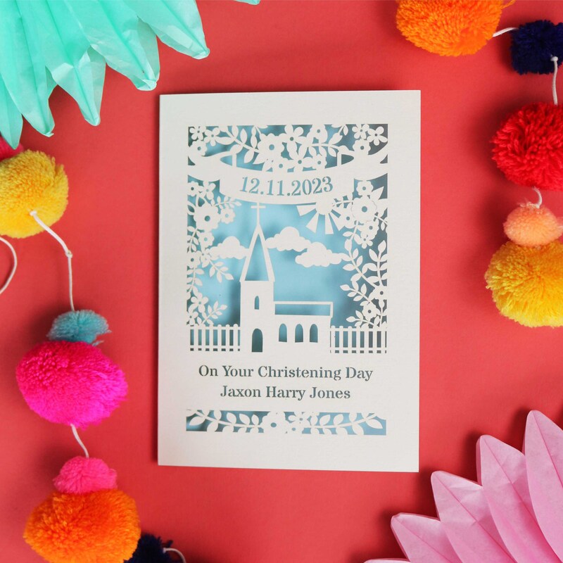 Christening Card - Etsy UK