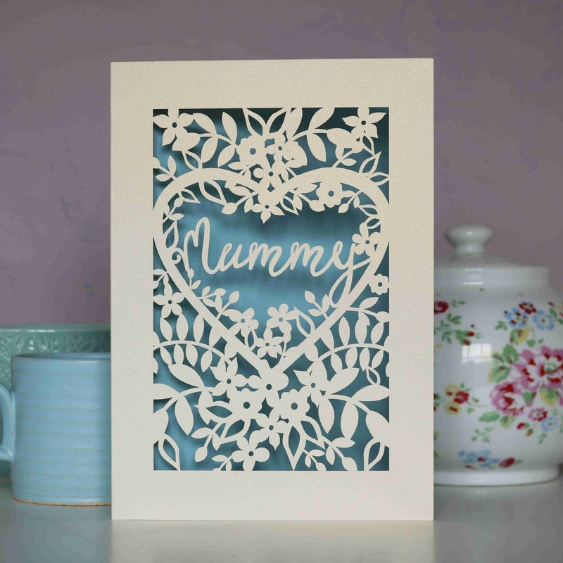 Papercut Cards - Etsy