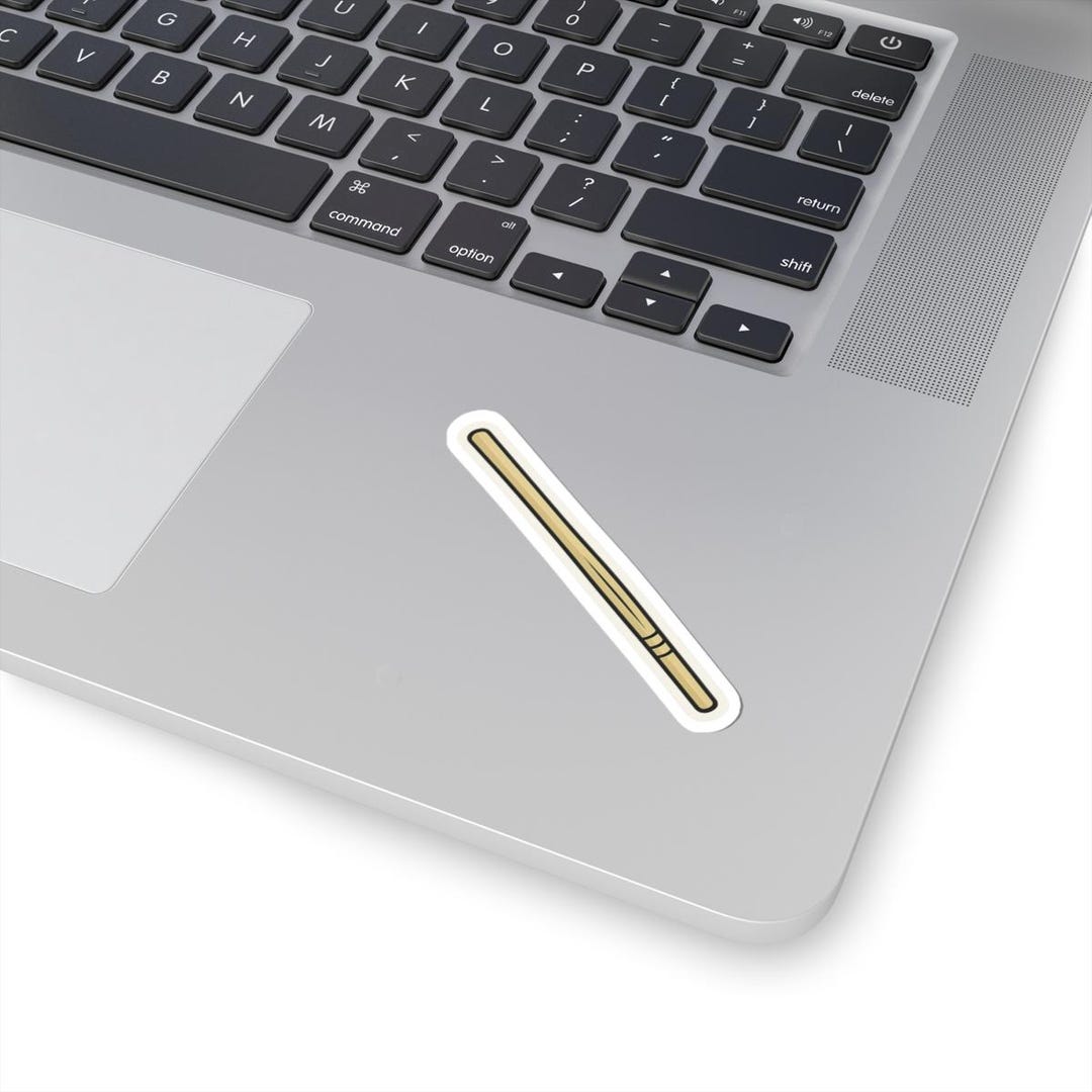 Kendo Stick Sticker, Pro Wrestling Weapon Vinyl Decal, Singapore Cane ...