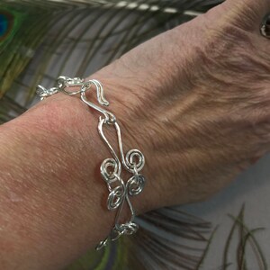 U-link Bracelet in 16 Ga. Copper Wire, Sterling Silver, or Brass - Etsy