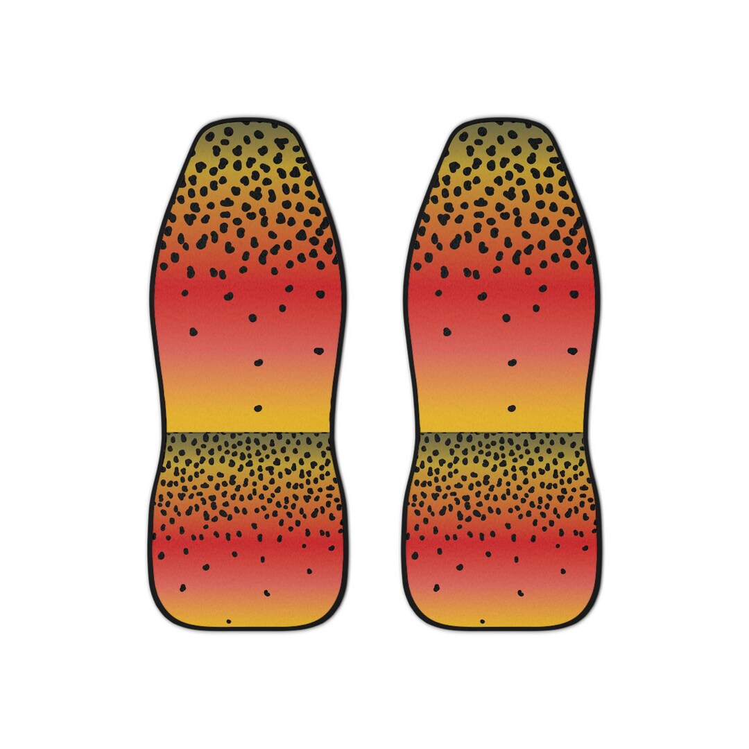Cutthroat Trout Skin Pattern Car Seat Covers - Automotive Accessories ...