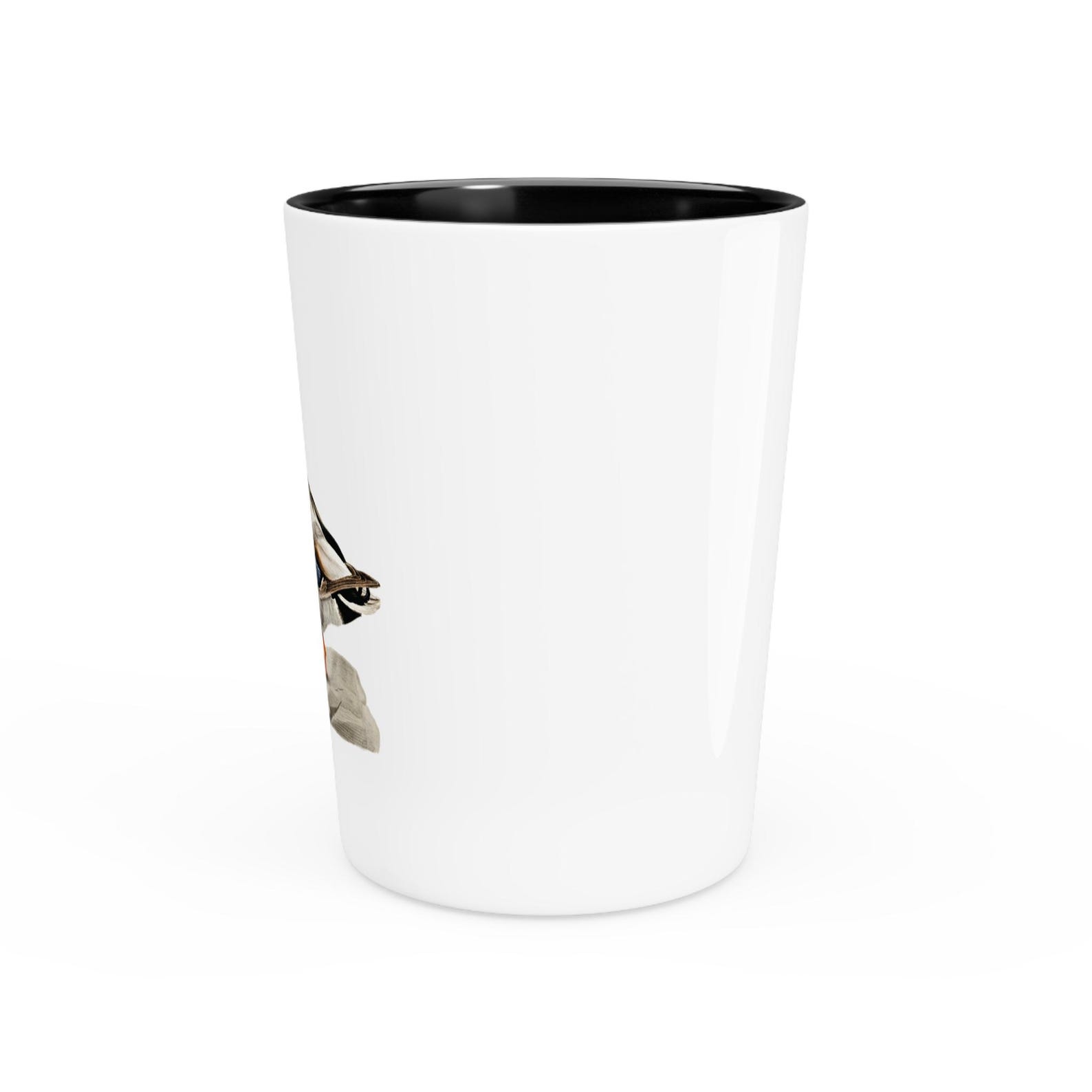 Mallard Duck Illustration Shot Glass | Vintage Waterfowl Art - Etsy