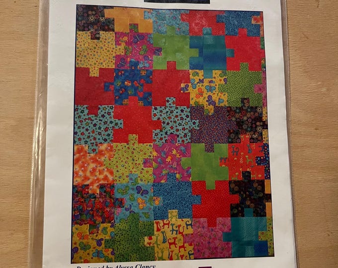 Jigsaw Quilt Pattern - Etsy
