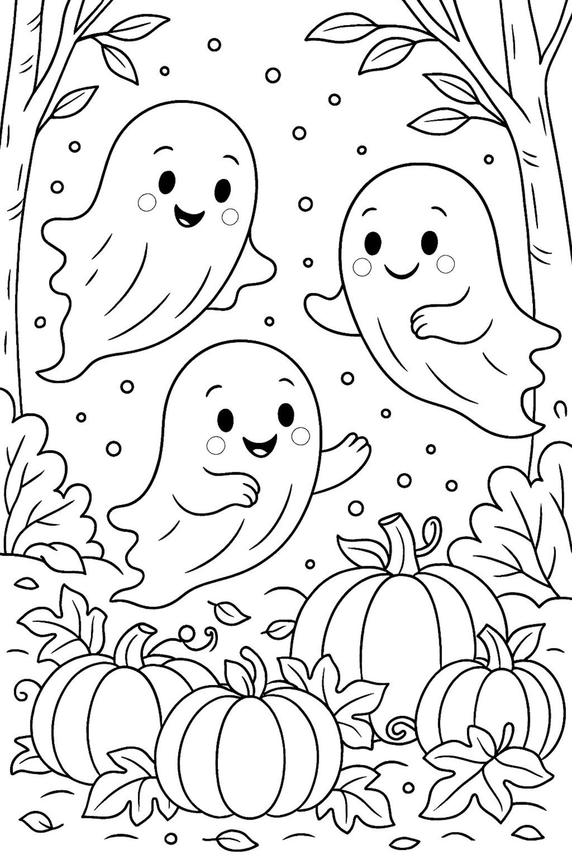 Fall Frenzy Coloring Book- PDF Pintable's for All Ages - Etsy