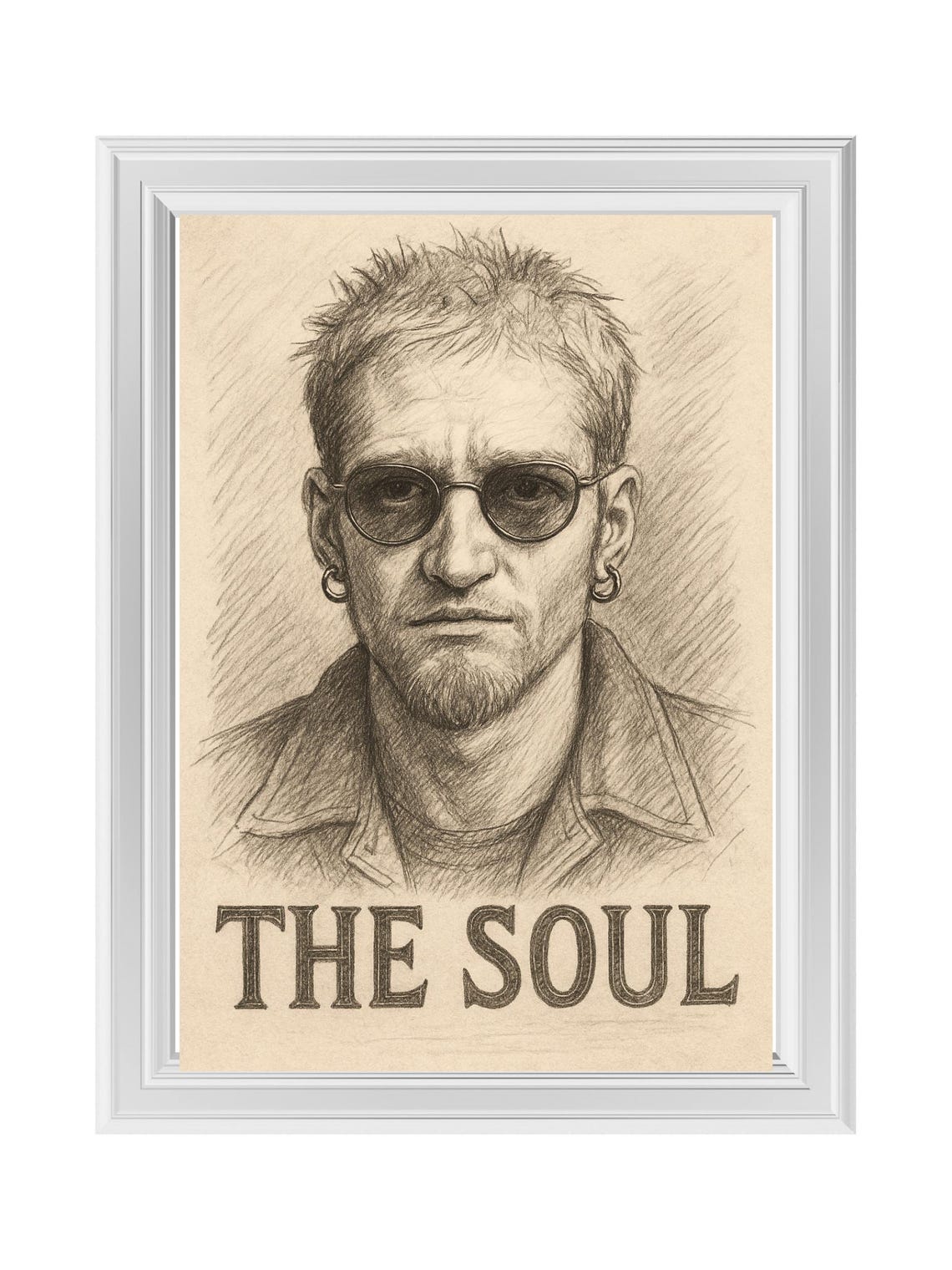 Grunge Rock Legends Digital Art • Cobain Vedder Staley Cornell • Pencil ...