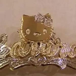 Kitty Name Plate Bracelet 16cm - Etsy