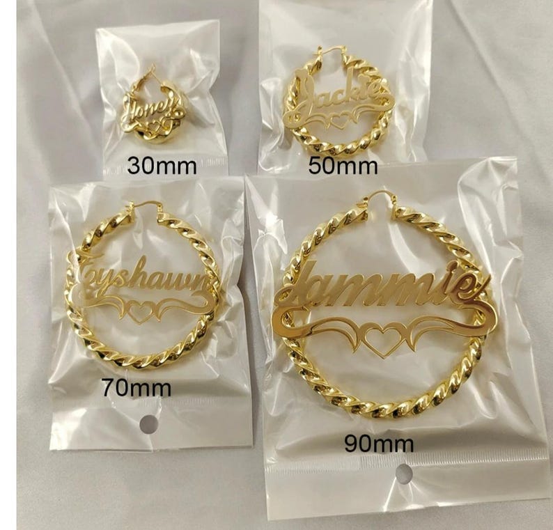Custom Kitty Hoop Earings - Etsy