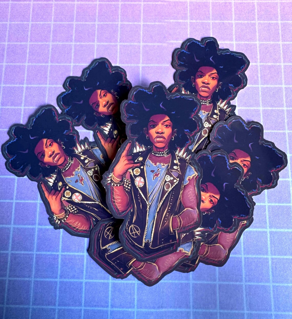 Hobie Spiderpunk Across the Spiderverse Sticker Waterproof - Etsy