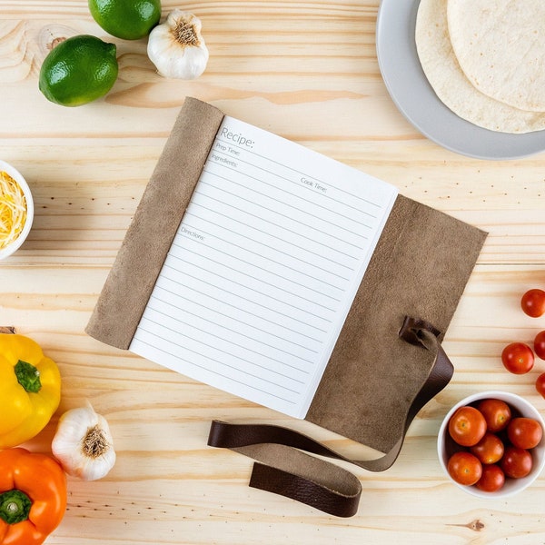 Recipe Notebook - Etsy
