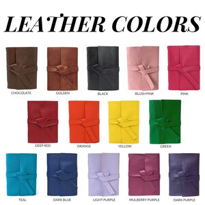 Large Leather Bound Book A4, Large Leather Sketchbook Personalized ...