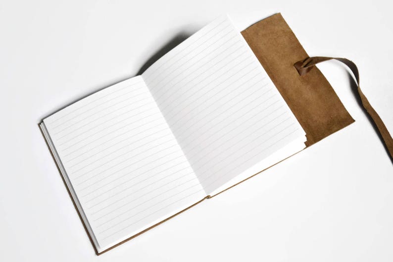 Large Leather Journal Lined Handbound Book Journal for - Etsy