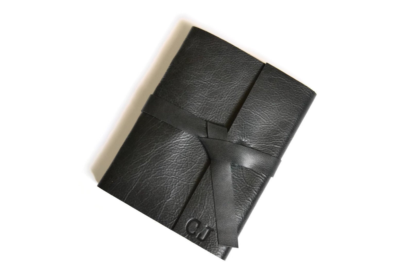 Black Leather Sketchbook Personalized, Large Sketchbook, Personalized ...