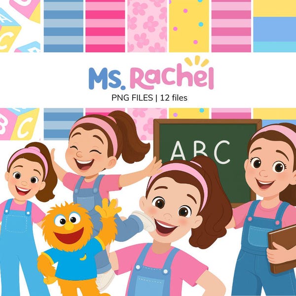 Ms Rachel Background - Etsy