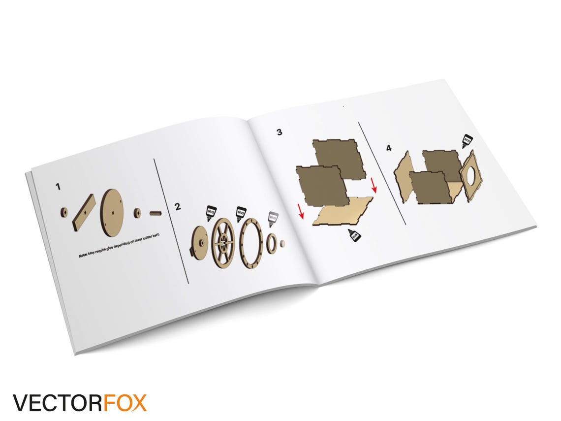 Vault Piggy Bank – Laser Cut File | Coin Bank SVG | Safe Box Money Box ...