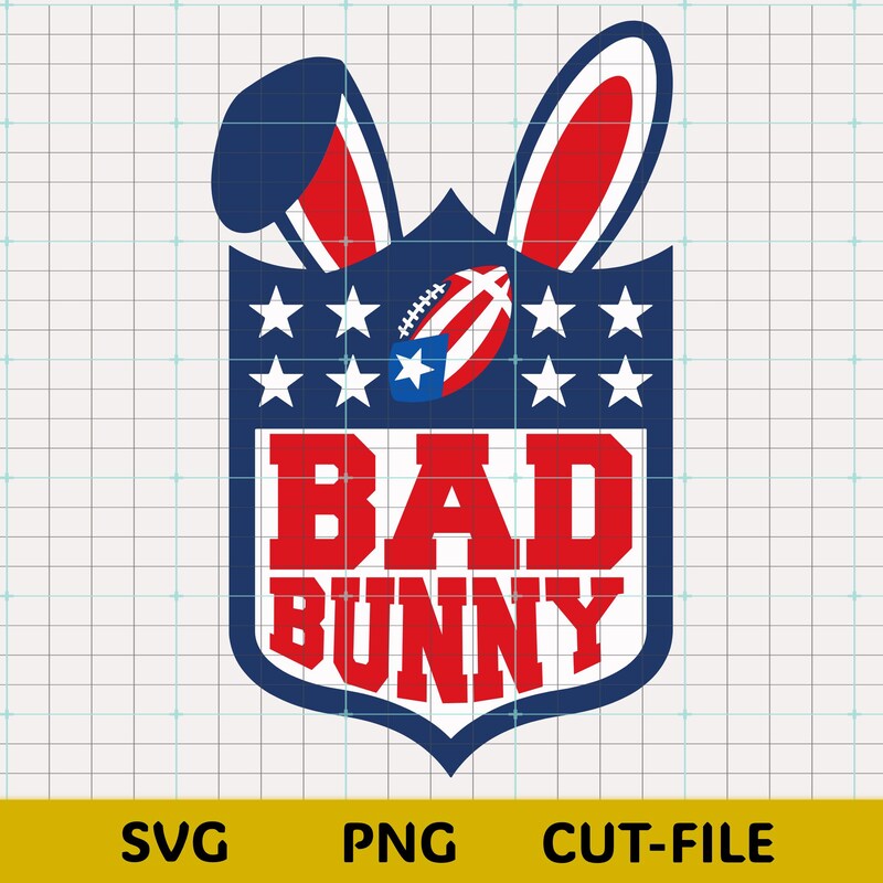 Bad Bunny Png Super Bowl - Etsy