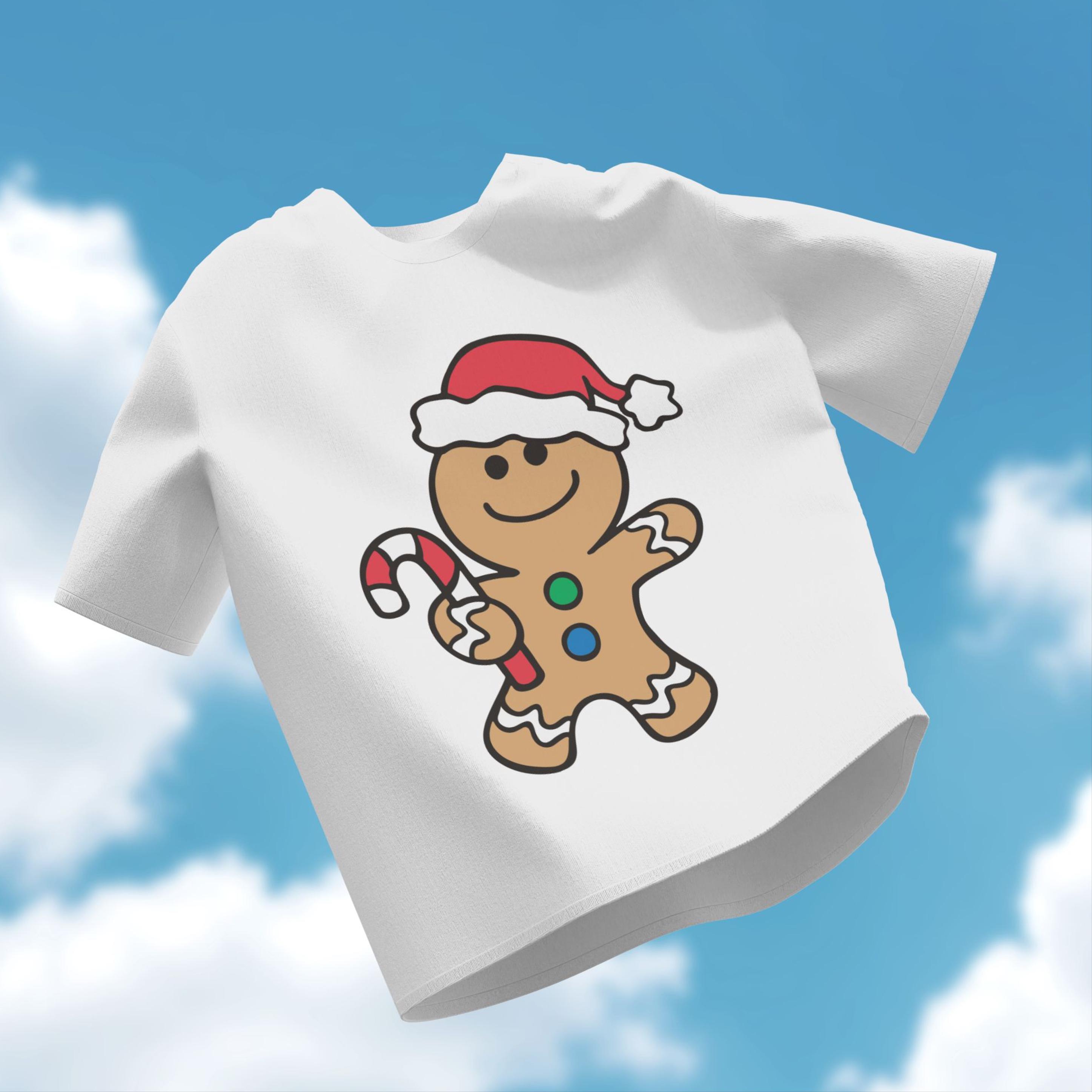 Gingerbread Man SVG Bundle: 4 Christmas Cookie Cut Files (digital ...