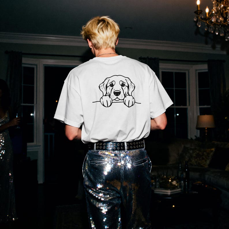 Peeking Golden Retriever SVG | Dog Face Peek SVG Cut File | Golden ...