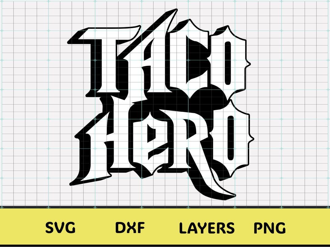 Taco Hero SVG PNG DXF | Funny Taco Shirt Design | Food Lover Hero Cut ...
