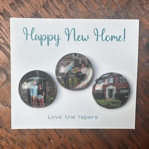 Personalized Photo Bubble Magnets - Etsy