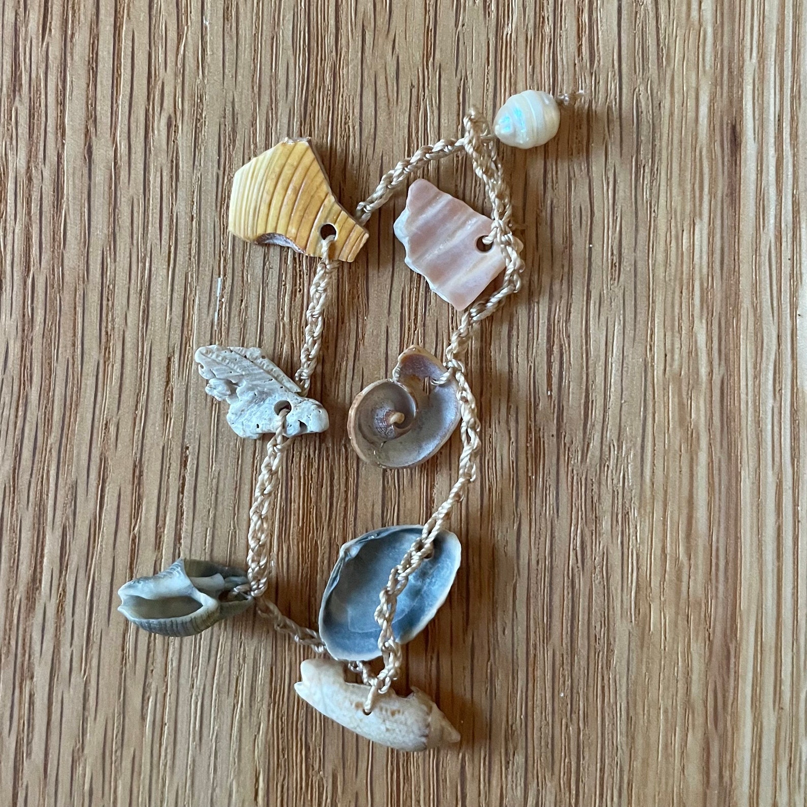 Petite North Carolina Shell Boho Bracelet (8 Inches) - Etsy