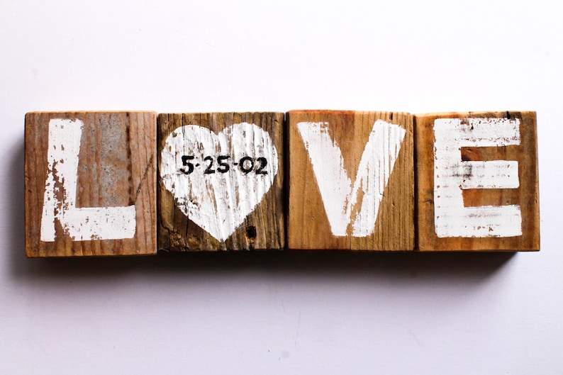Personalized Wedding Date Love Sign Wedding Decor Beach | Etsy