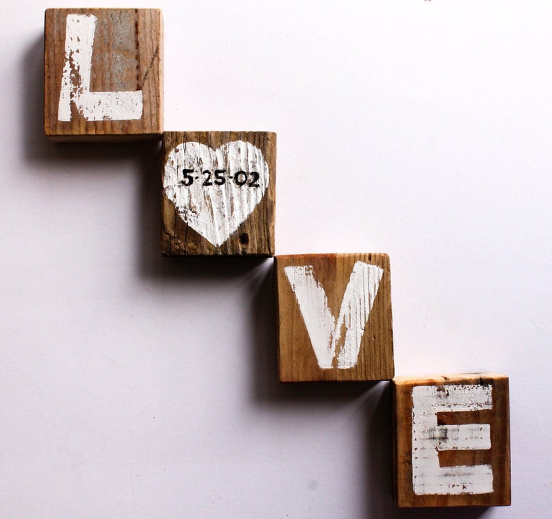 Personalized Wedding Date Love Sign Wedding Decor Beach | Etsy