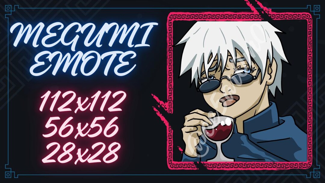 Gojo Emote Leonardo Dicaprio Meme Pose | Anime Twitch Emote - Etsy