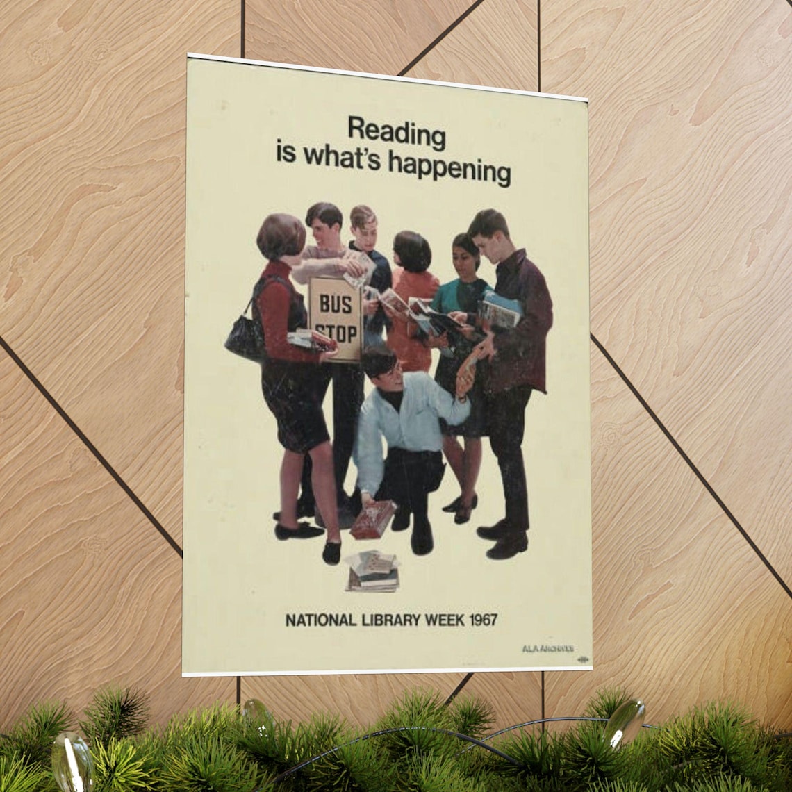 Vintage American Library Association Matte Vertical Posters, Cool ...