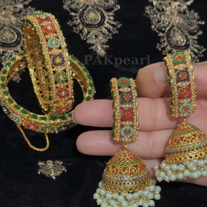 Jhumka Bangles - Etsy