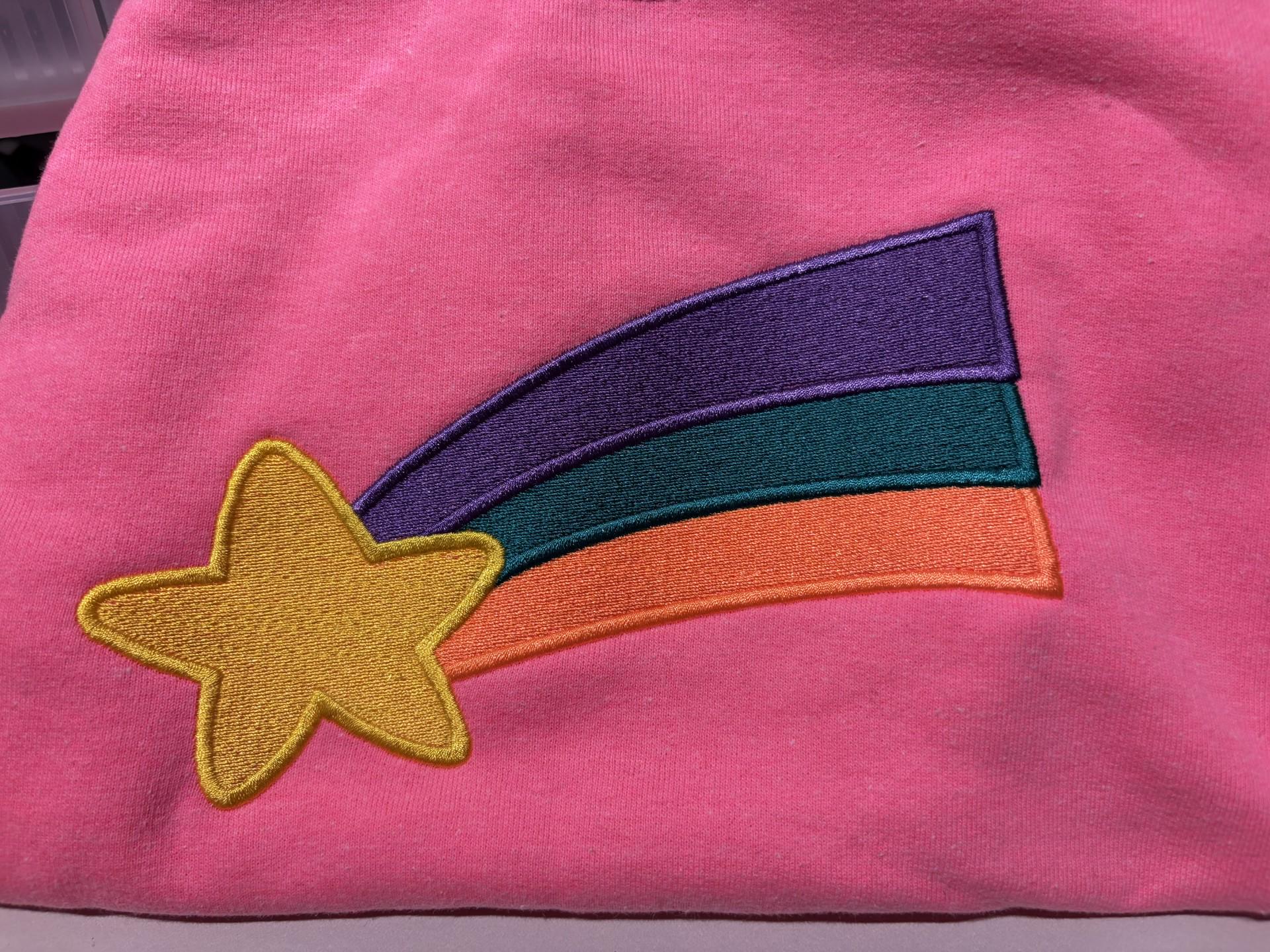 Gravity Falls Shooting Star Embroidery File - Etsy